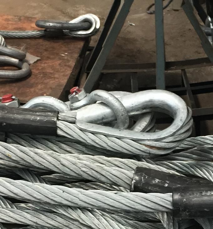 4 Ft Length Wire Rope Sling Choker Impact Toughness Standard Eye & Eye