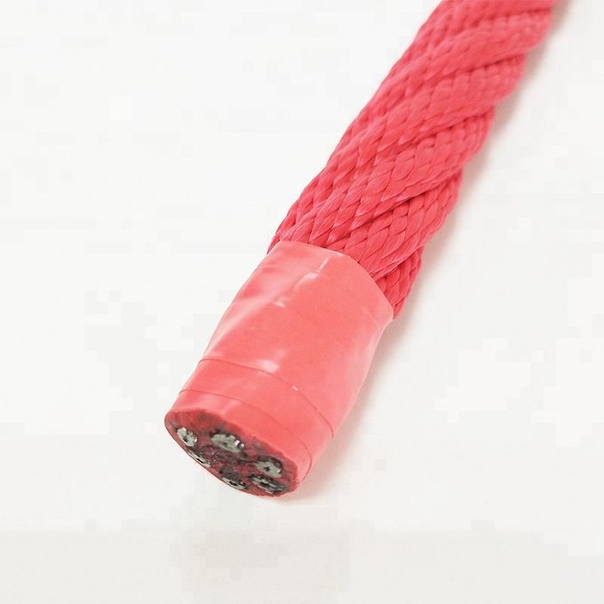 Reinforced Climbing Steel Wire Rope 16mm Carbon #60 For Kids Rope Course