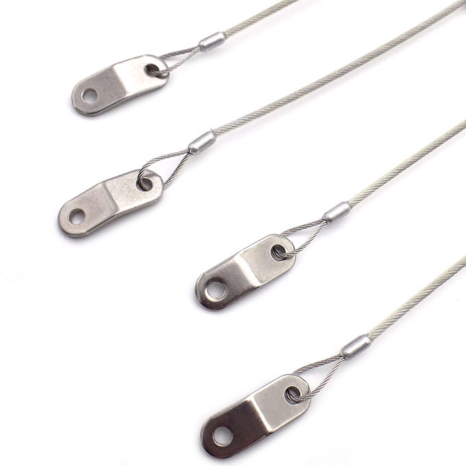 304 Stainless Steel Cable Lifting Slings , Cableway Wire Rope Choker Sling